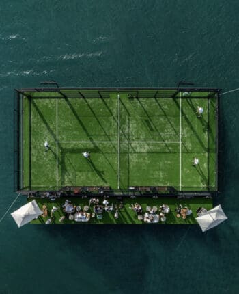 Miami's Floating Padel Court: A Game-Changer in Sustainability | Wildest