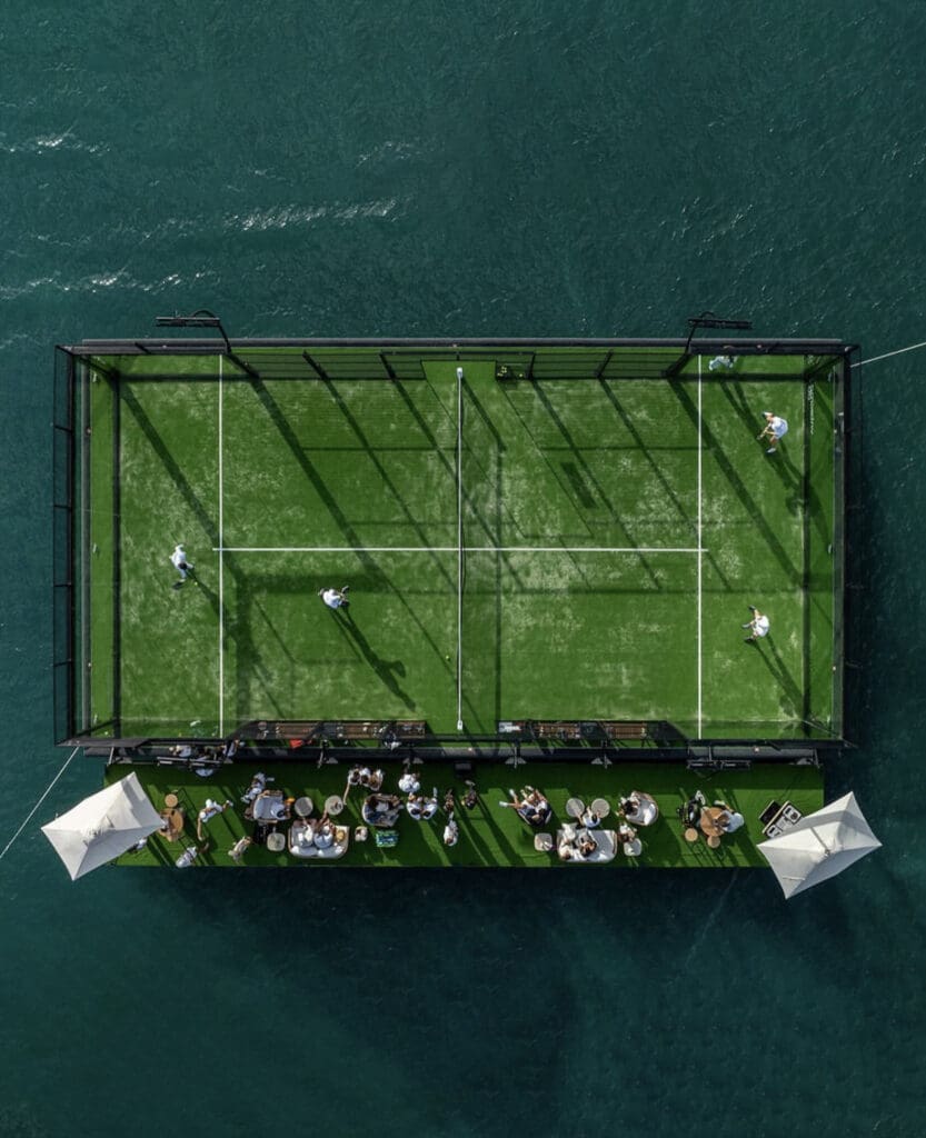 Miami's Floating Padel Court: A Game-Changer in Sustainability | Wildest