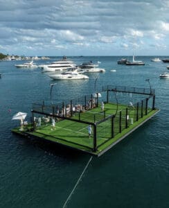 Miami's Floating Padel Court: A Game-Changer in Sustainability | Wildest