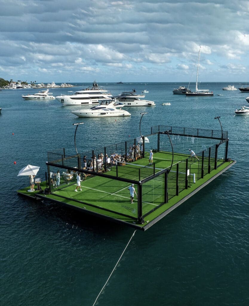 Miami's Floating Padel Court: A Game-Changer in Sustainability | Wildest