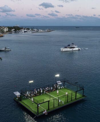 Miami's Floating Padel Court: A Game-Changer in Sustainability | Wildest
